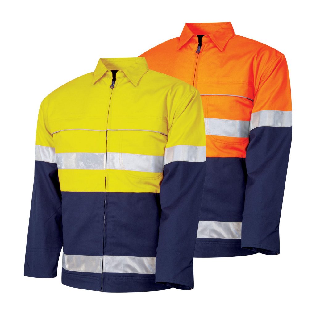 Midweight Hi-Vis Cotton Drill Jacket With 3M Tape – TRL Clothing